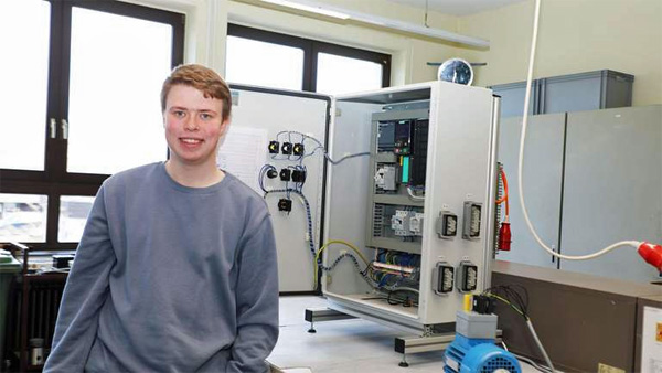 Tristan Besser meistert trotz Asperger-Syndrom Ausbildung und Alltag